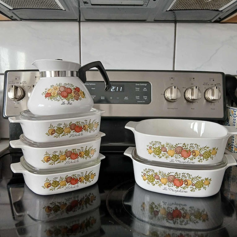 Rare Vintage Corningware Casserole Dishes - Etsy