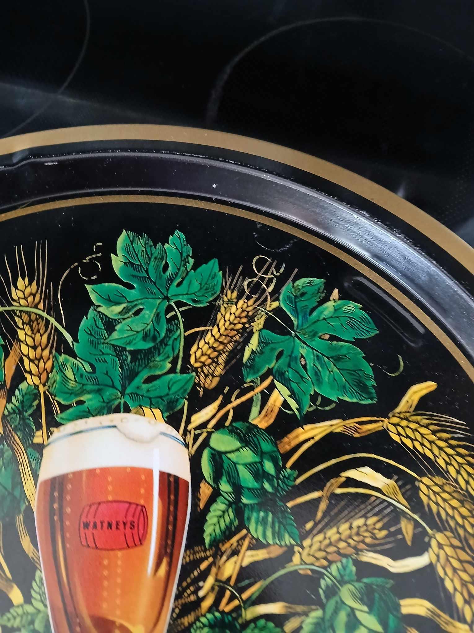 Vintage MCM 1960s Metal Tray With Watney Mann Red Barrel Graphics, Beer ...