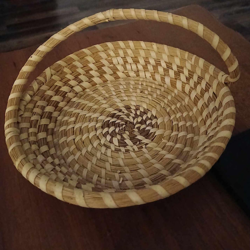 Sweetgrass Basket - Etsy