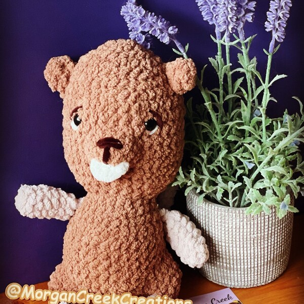 Beaver Plushie - Etsy