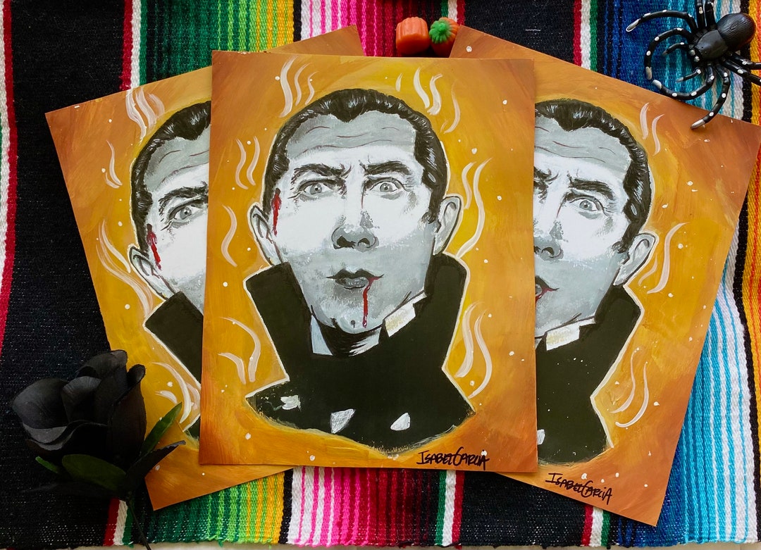 Dracula Print - Etsy