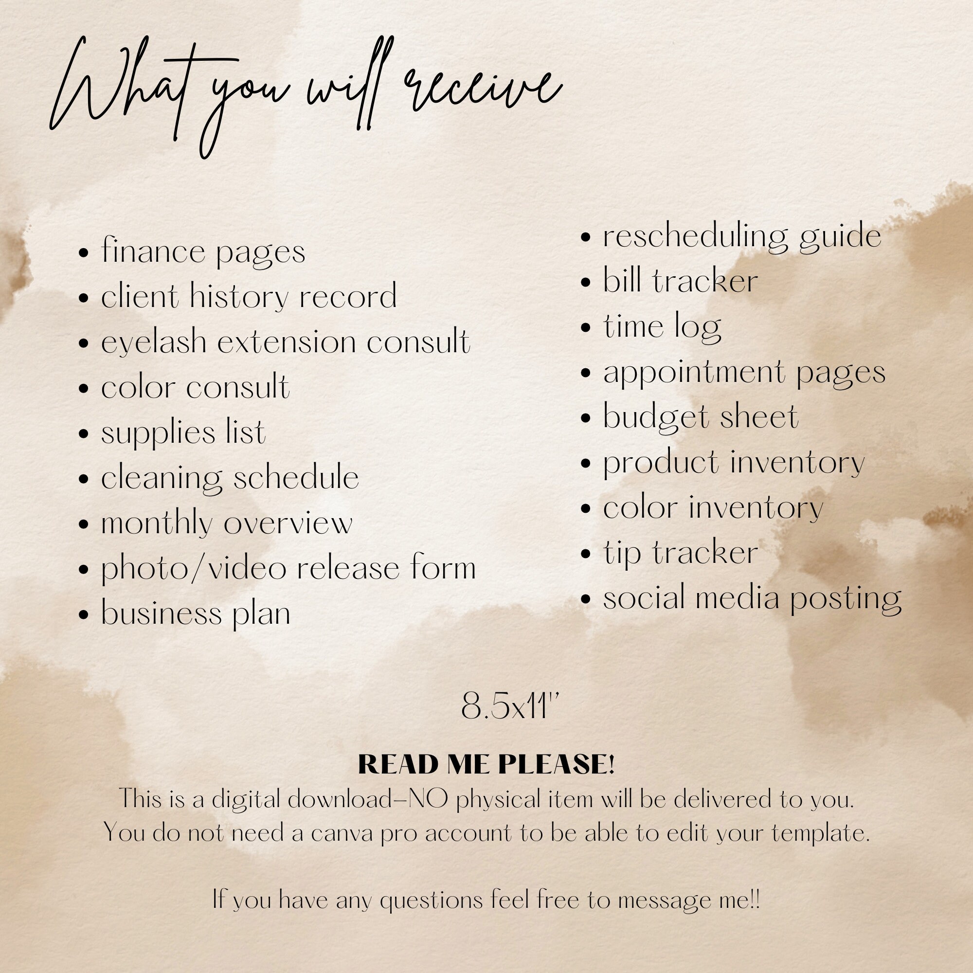 Booth Renters Starter Guide, Salon Planner, Finance & Budgeting ...