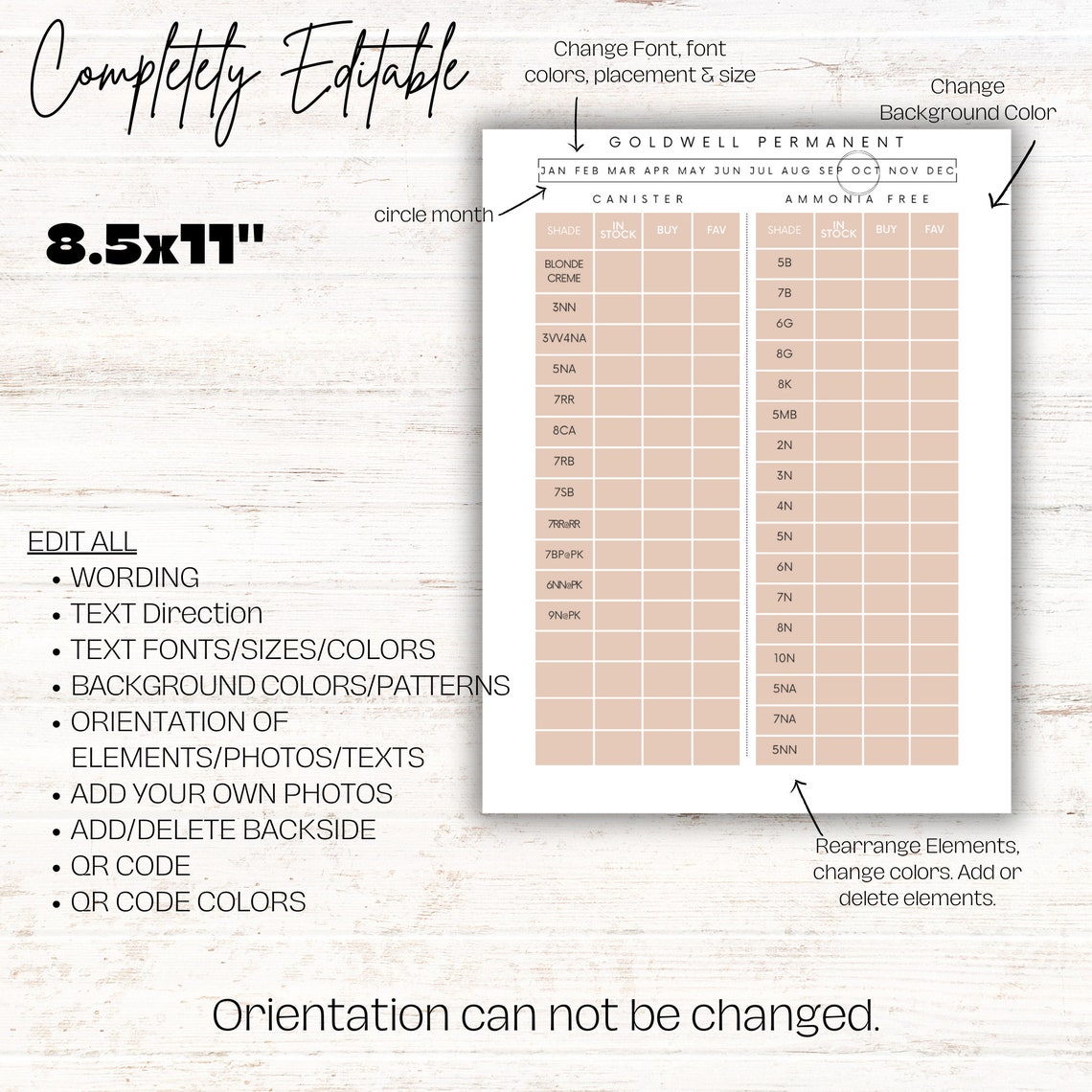 Goldwell Topchic Permanent Color Inventory Spreadsheet Hair Color List ...