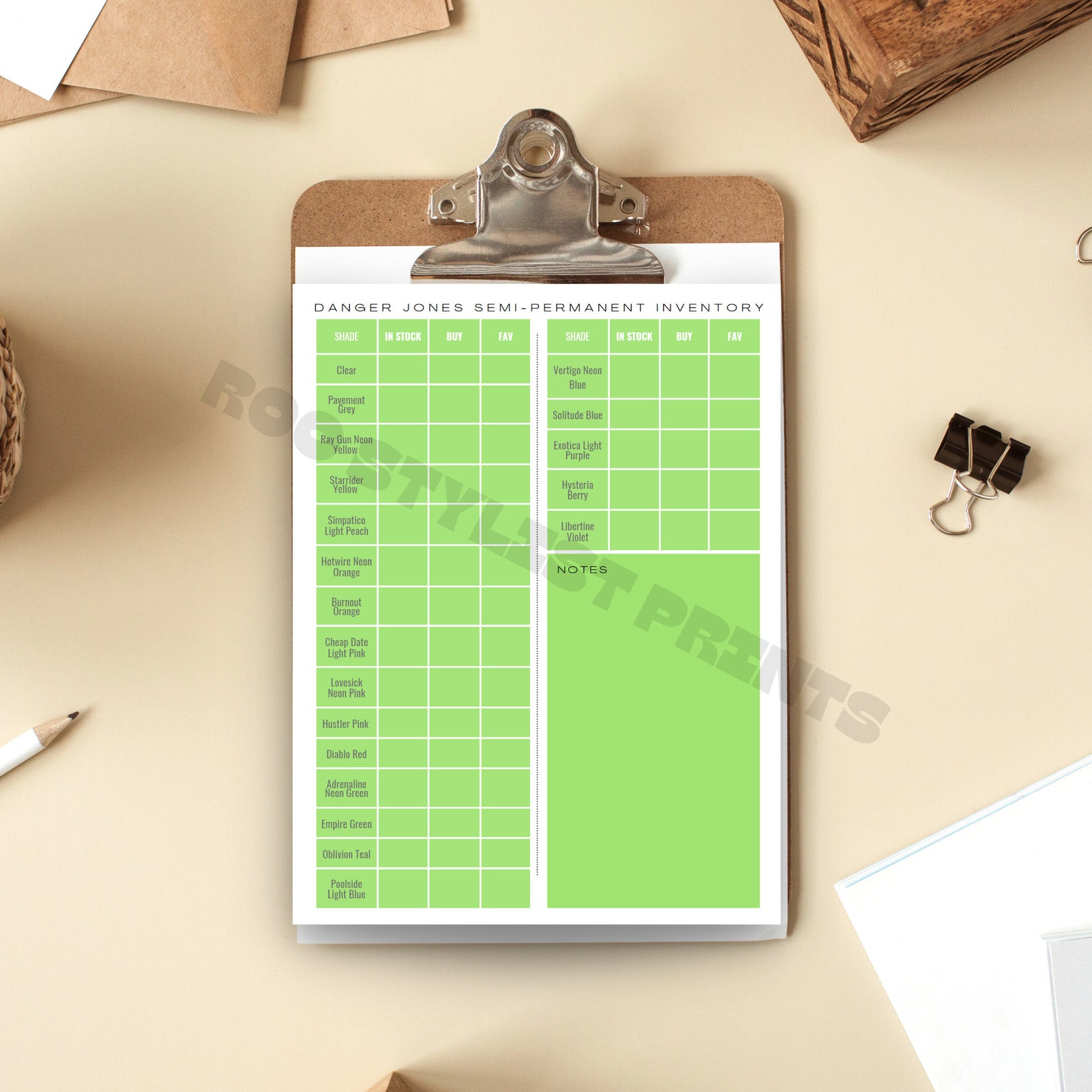 Danger Jones Demi Permanent Color Inventory for Hairstylists Salon ...