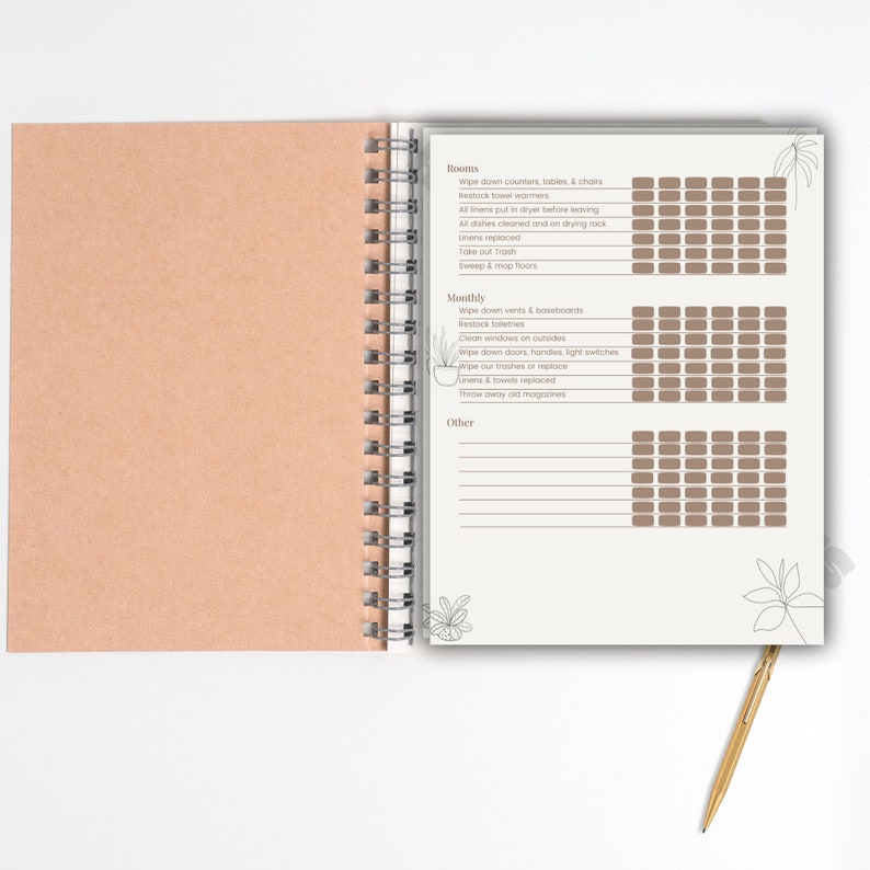 Cleaning Checklist Printable for Salons & Salon Owners, Digital ...