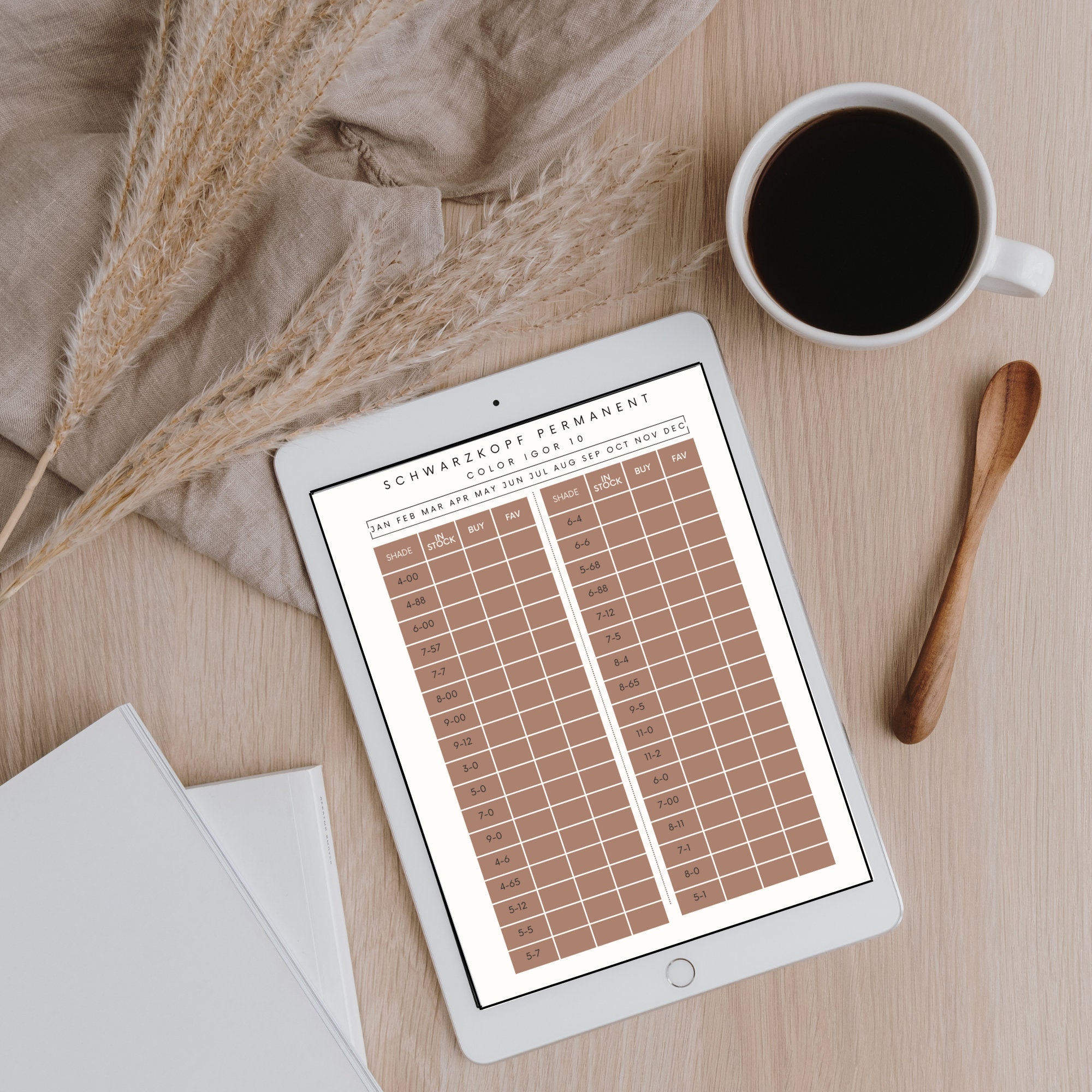 Schwarzkopf Igor Color 10 Permanent Line, Hair Color Inventory ...