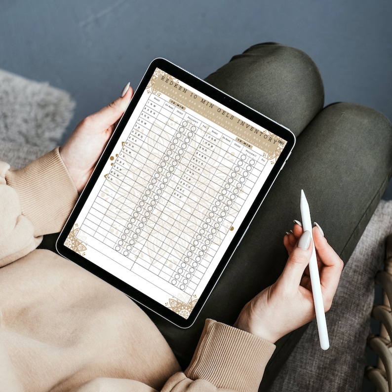 Redken Shades EQ Color Inventory Spreadsheet (digital Download) - Etsy