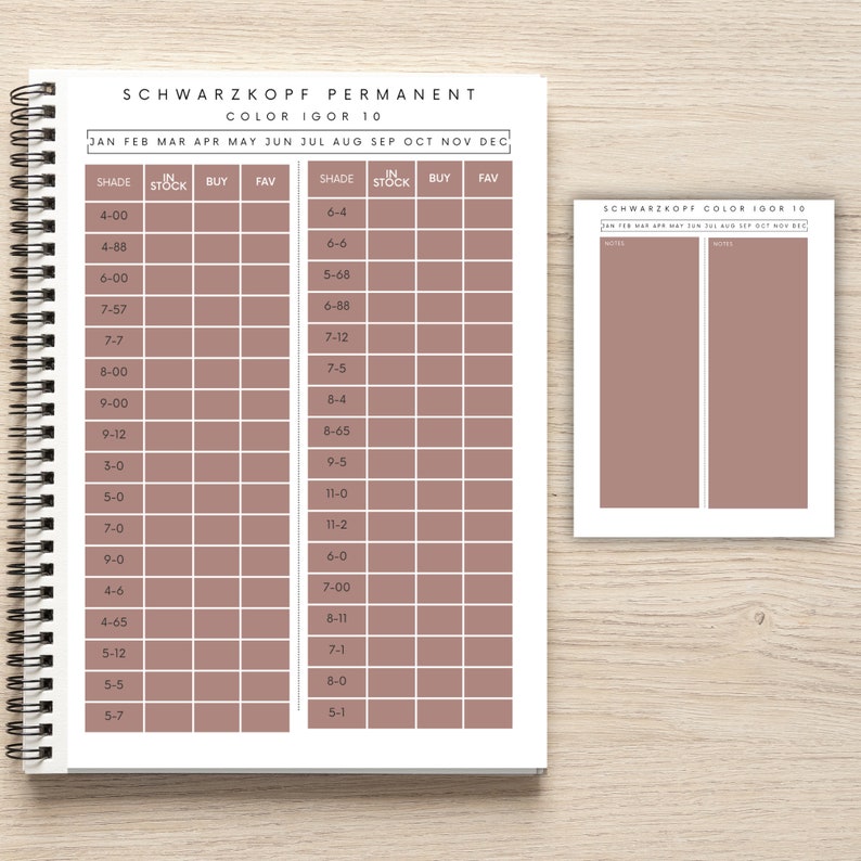 Schwarzkopf Igor Color 10 Permanent Line, Hair Color Inventory ...