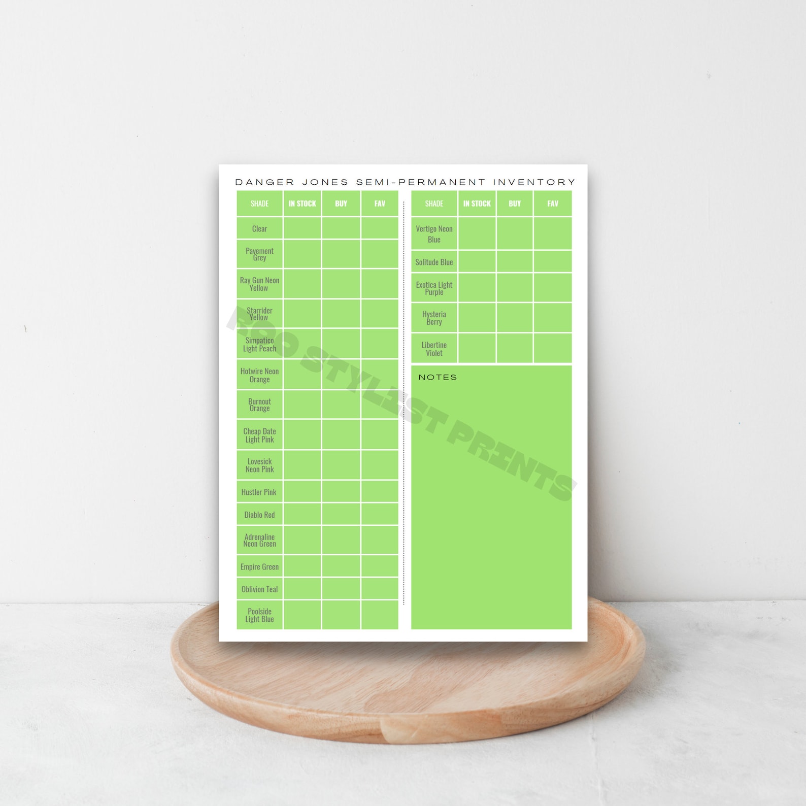 Danger Jones Demi Permanent Color Inventory for Hairstylists Salon ...