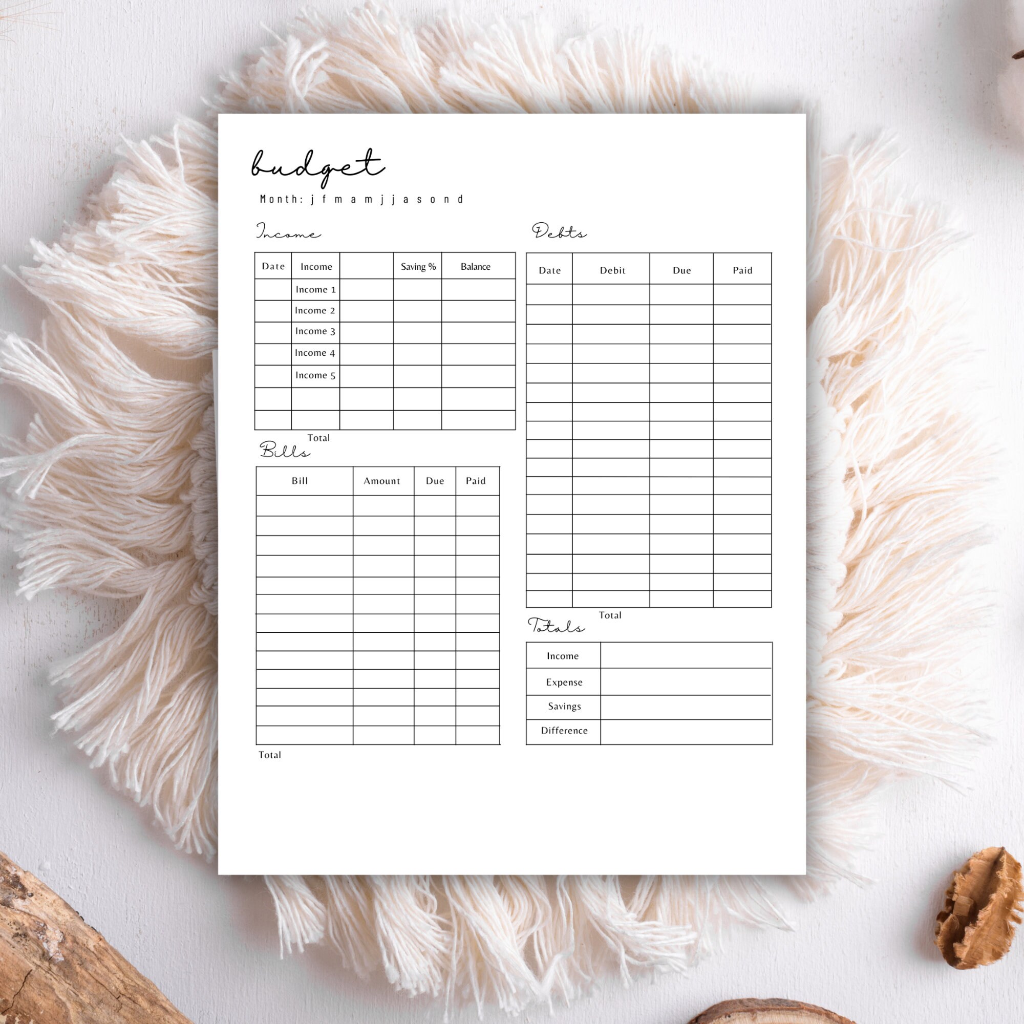 Booth Renters Starter Guide, Salon Planner, Finance & Budgeting ...