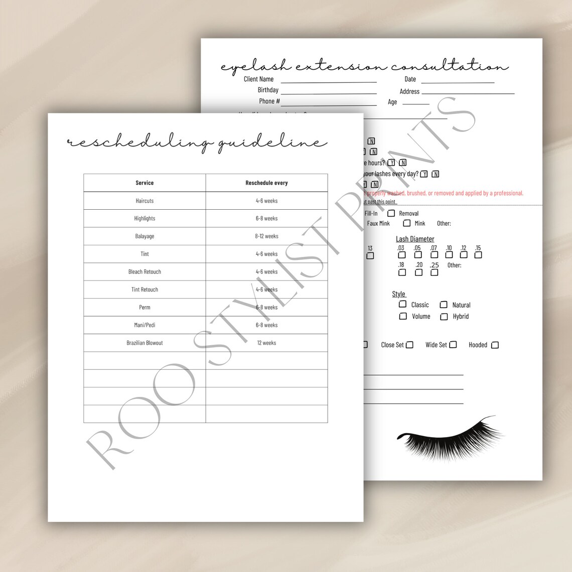 Booth Renters Starter Guide, Salon Planner, Finance & Budgeting ...