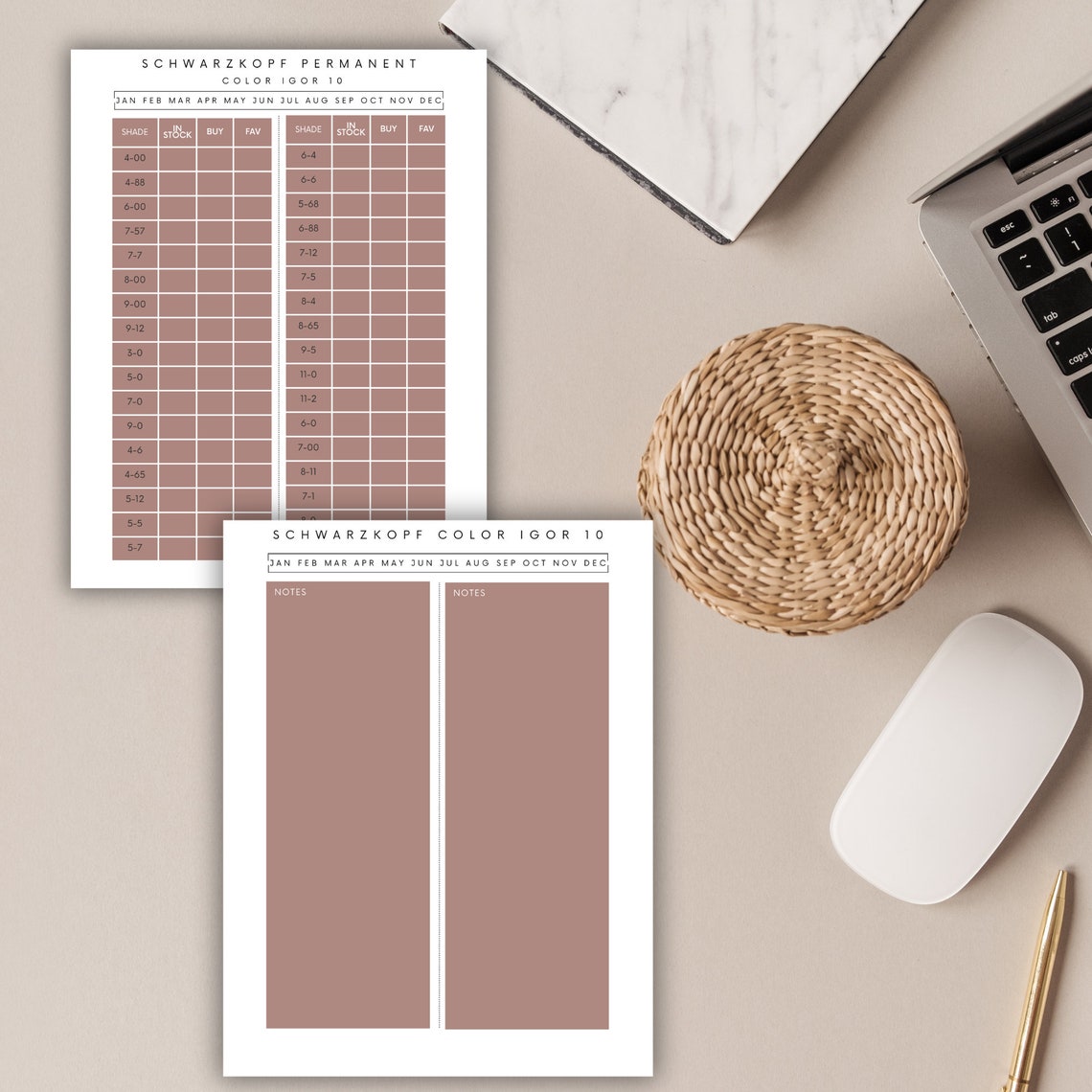 Schwarzkopf Igor Color 10 Permanent Line, Hair Color Inventory ...