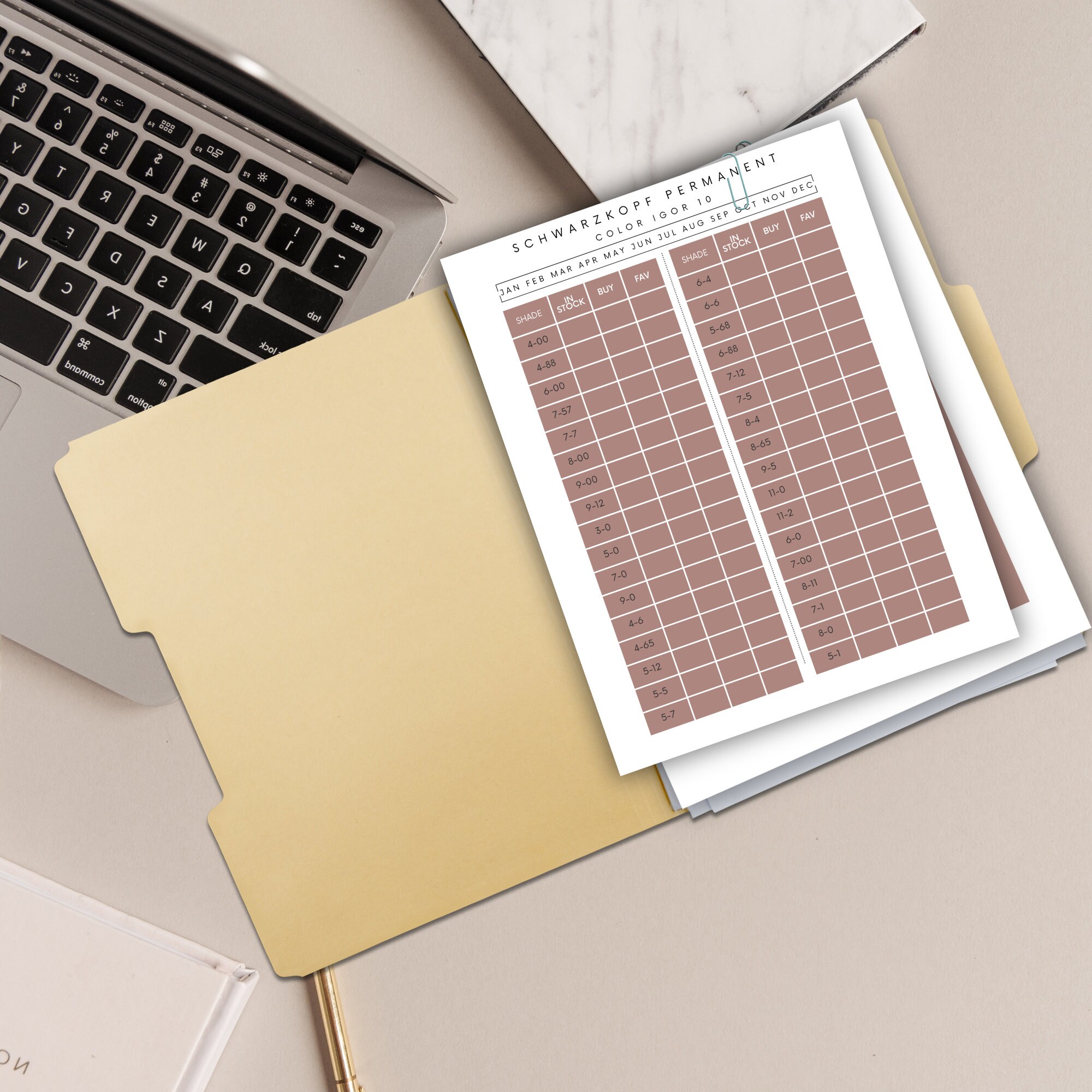 Schwarzkopf Igor Color 10 Permanent Line, Hair Color Inventory ...