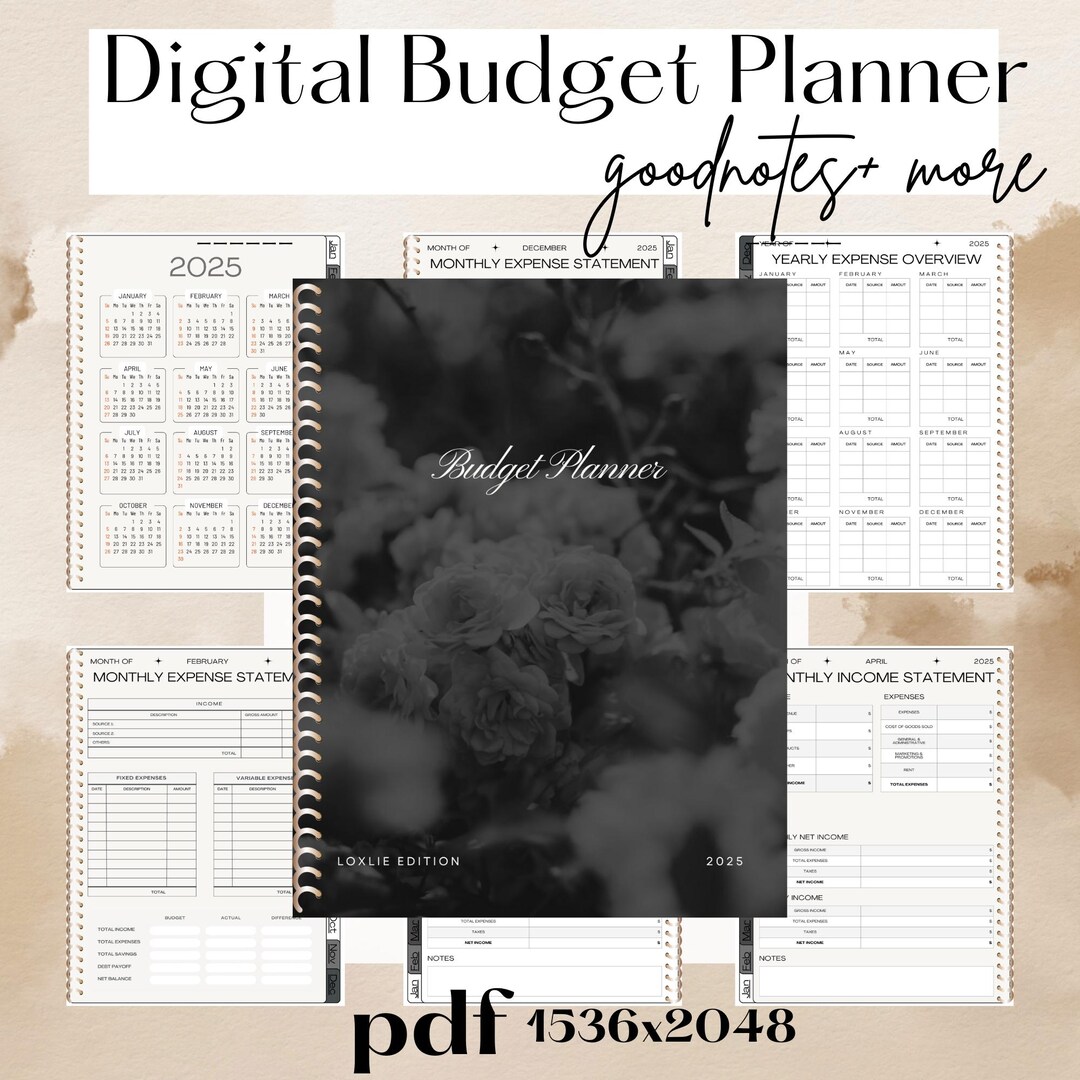 Hyperlinked Digital Budget Planner for Small Businesses Goodnotes and ...