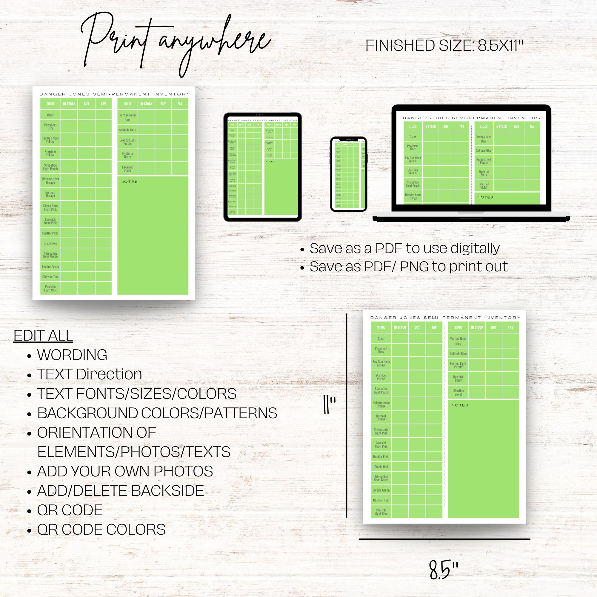 Danger Jones Demi Permanent Color Inventory for Hairstylists Salon ...