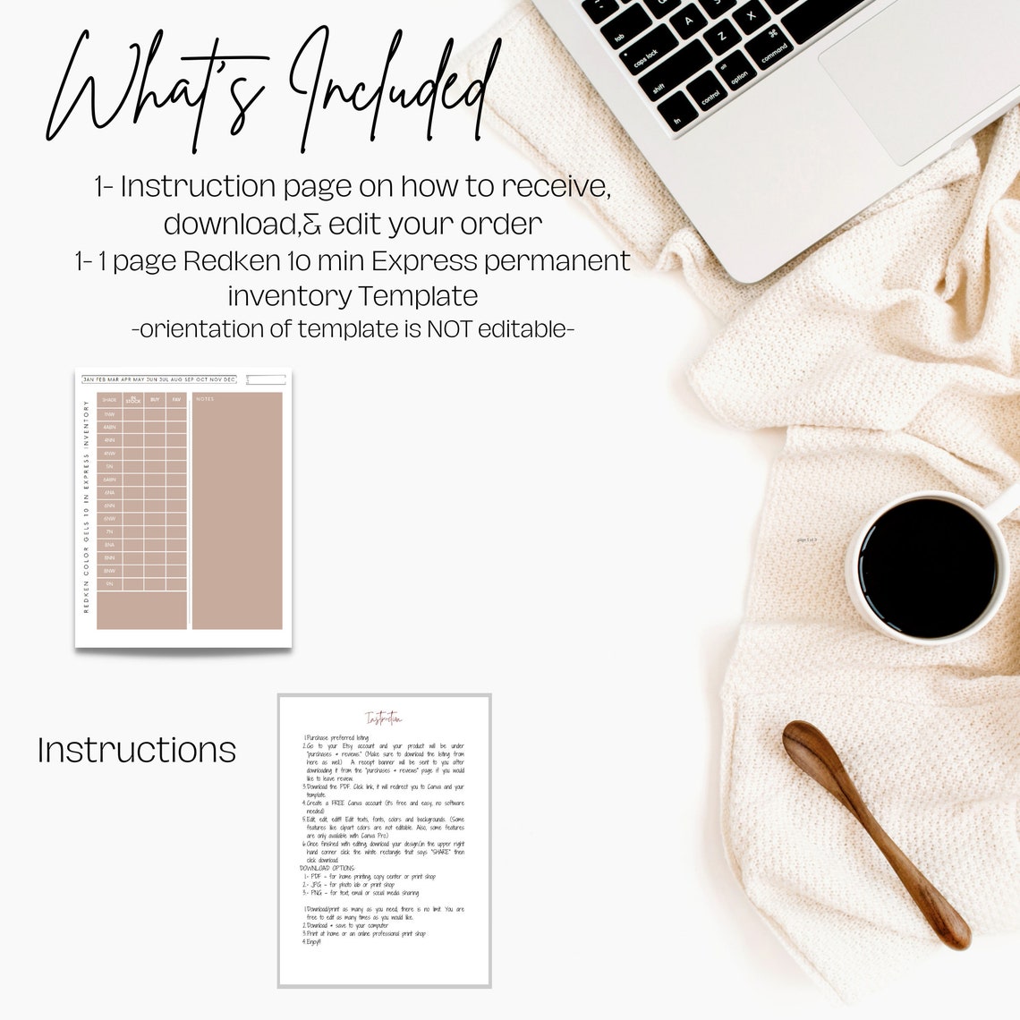 Redken 10 Min Express Color Line Inventory List, Salon Color Organizer ...