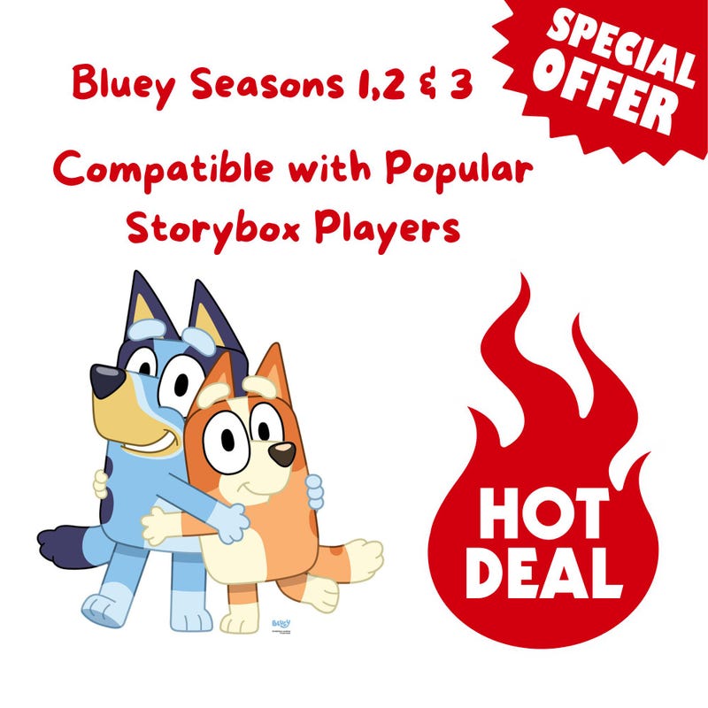 Bluey Card Boxes - Etsy UK