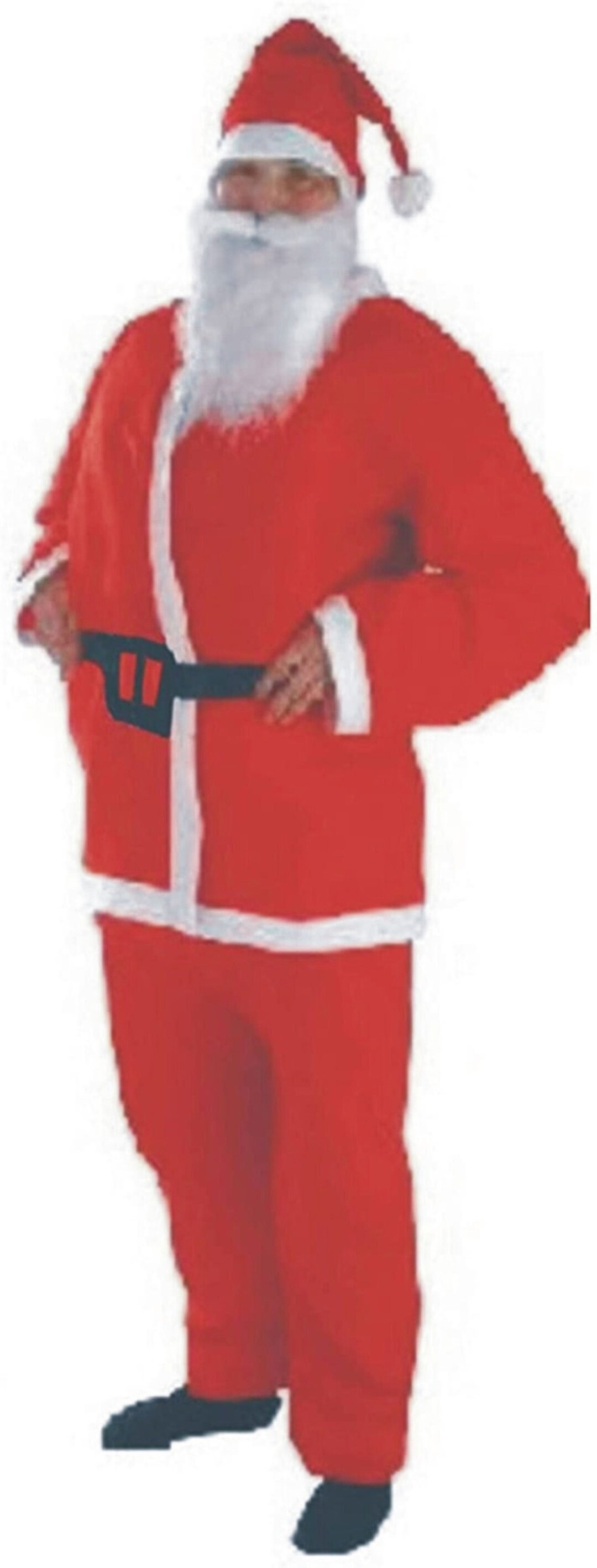 Standard Size XXL Chubby Santa Claus Costume Dressed in Lenci - Etsy