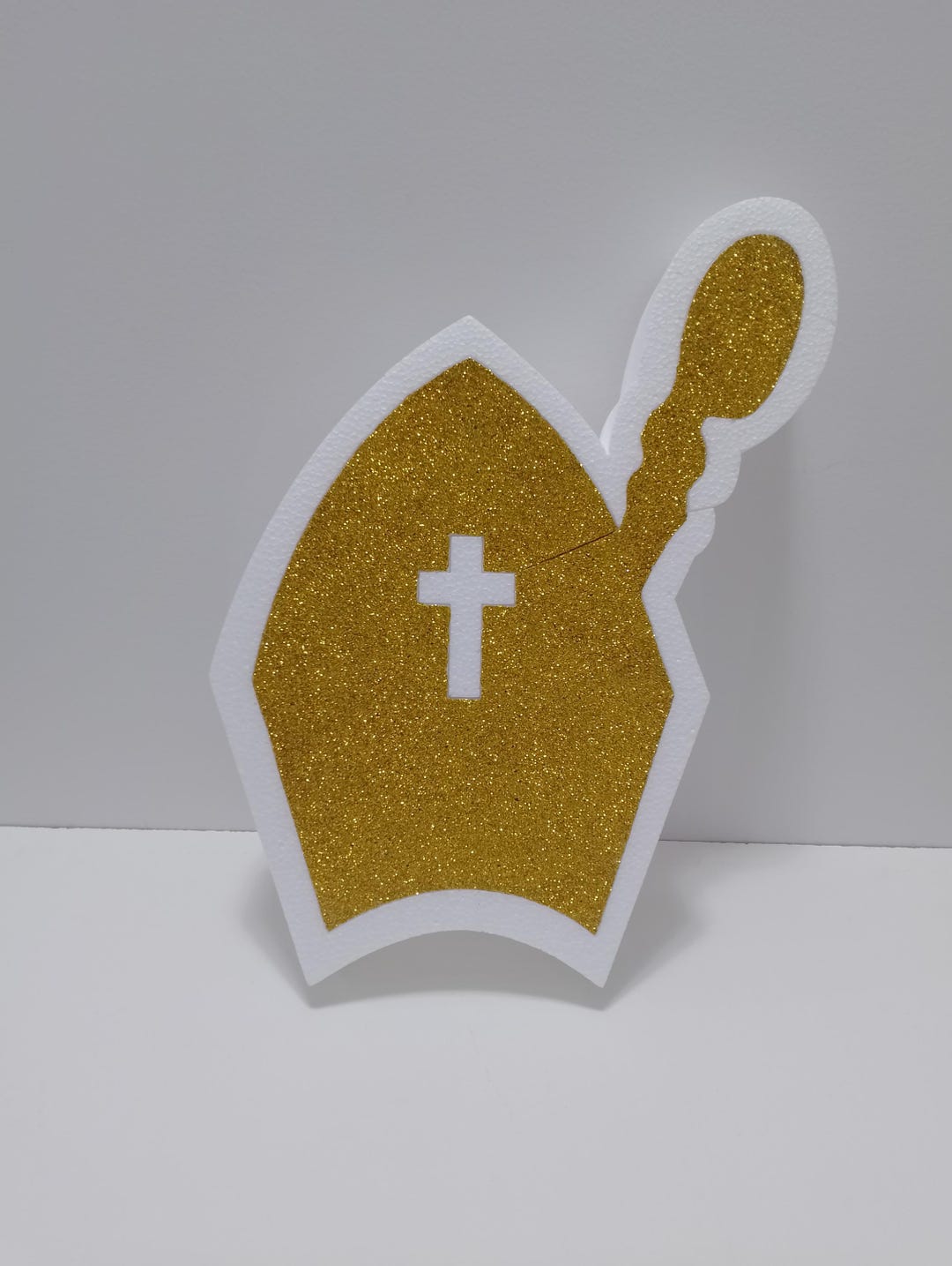 First Communion and Confirmation Confetti Holder Removable Bishop's Hat ...
