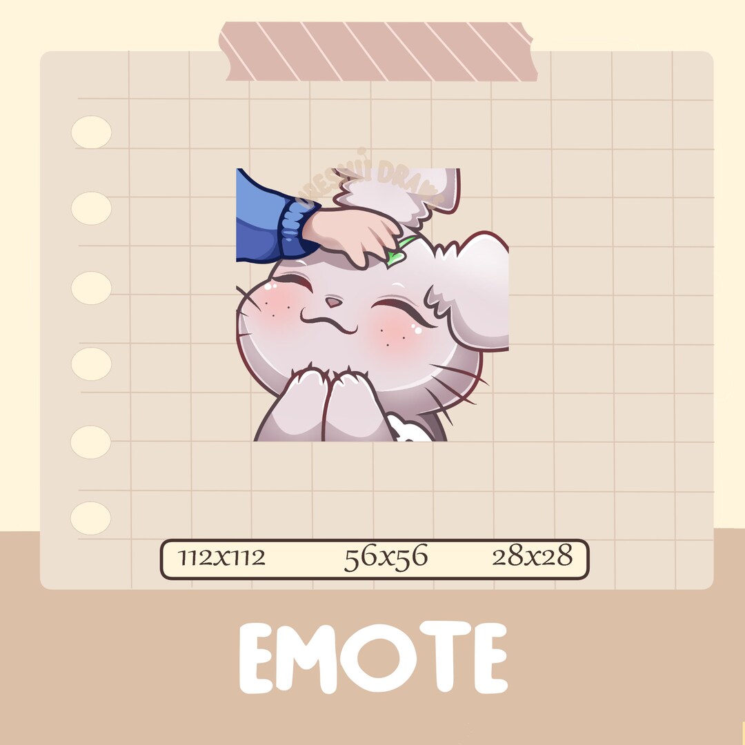 Magical Tanuki | Owl | Cat | Bunny Pat Twitch Emote - Etsy