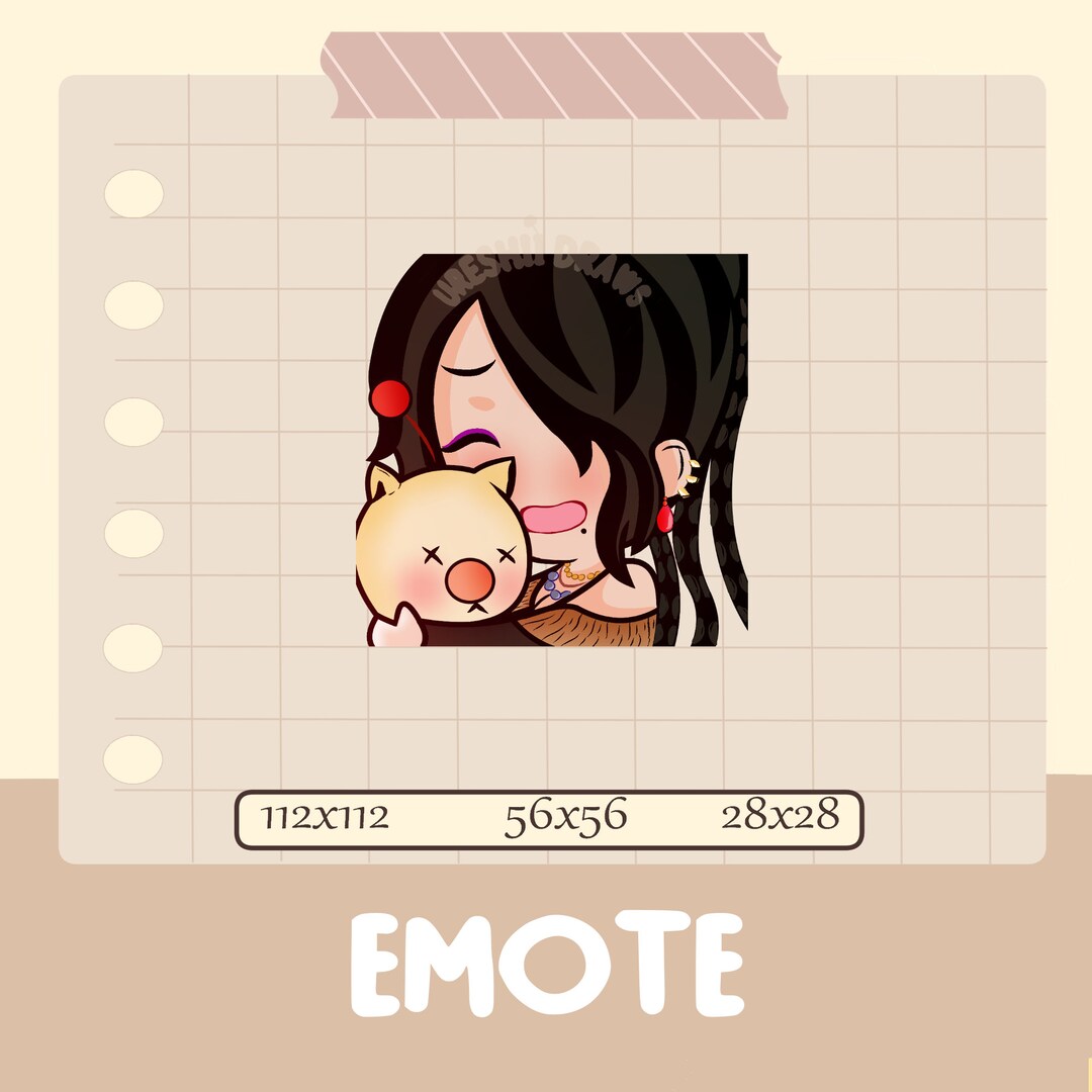 Lulu Hug Twitch Emote - Etsy