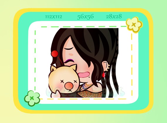 Lulu Hug Twitch Emote | Etsy