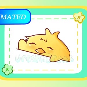 Animated Chonk Bongo Chocobo Twitch Emote - Etsy