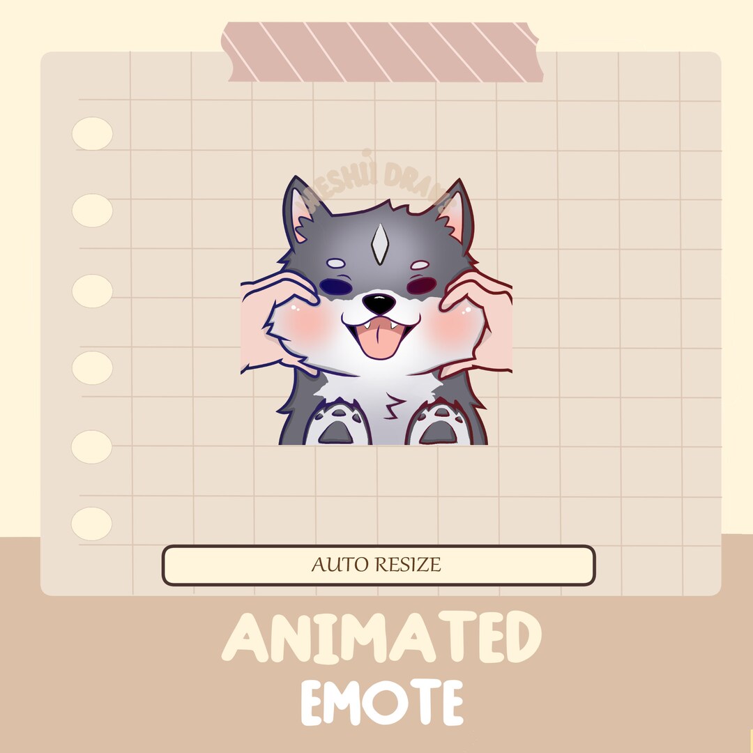 Animated Torgal Dog Twitch Emote - Etsy