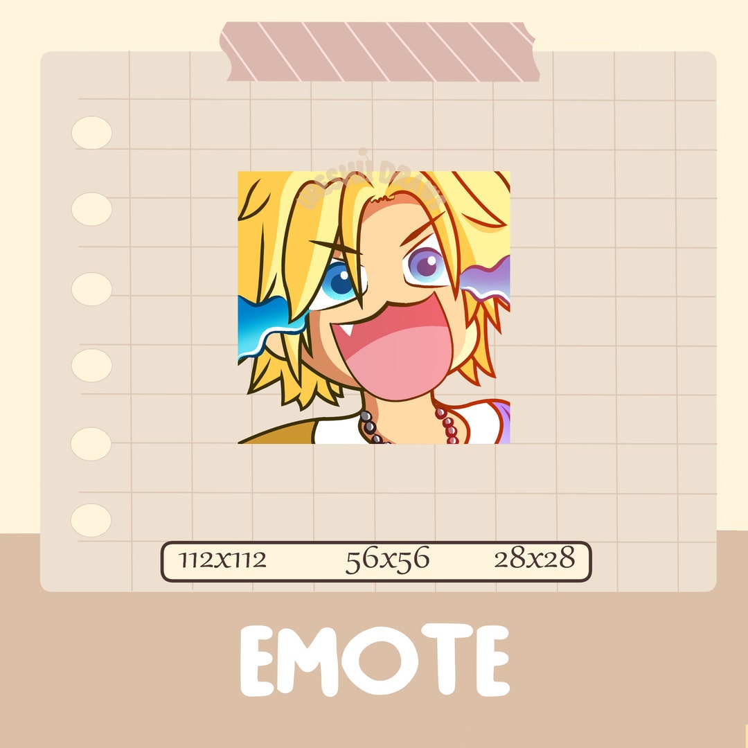Tidus Laugh Twitch Emote - Etsy