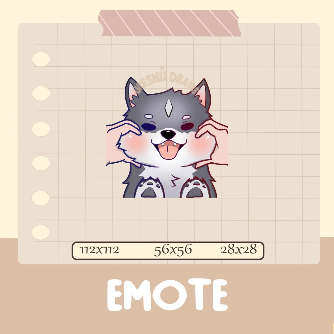 Torgal Cute Twitch Emote - Etsy