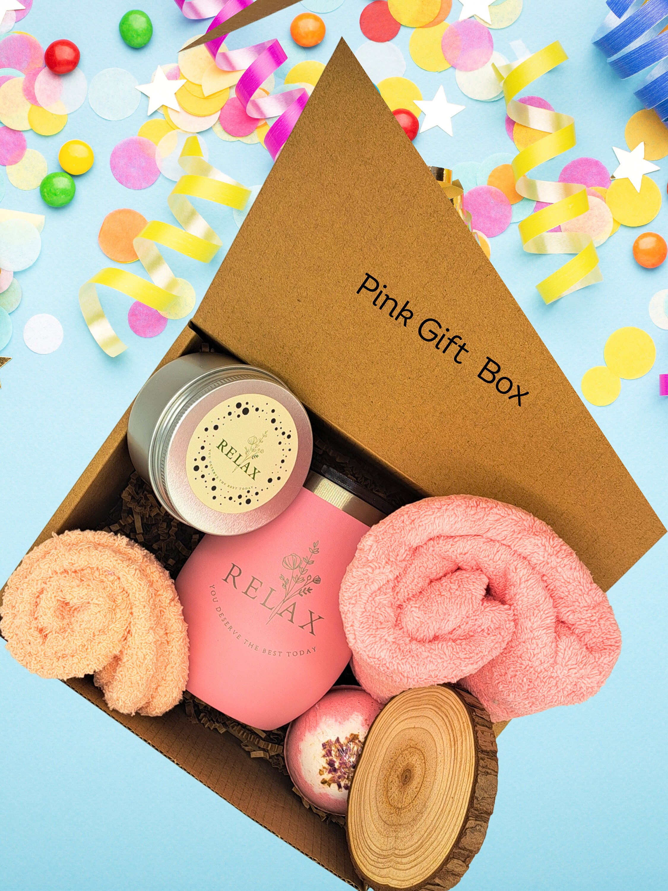 Self-care Package for Her Stress Relief Gift Care Package for Her ...
