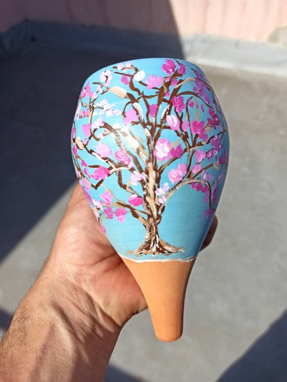 Olla Hand-painted Clay Plant Irrigation System Clay Pot for - Etsy