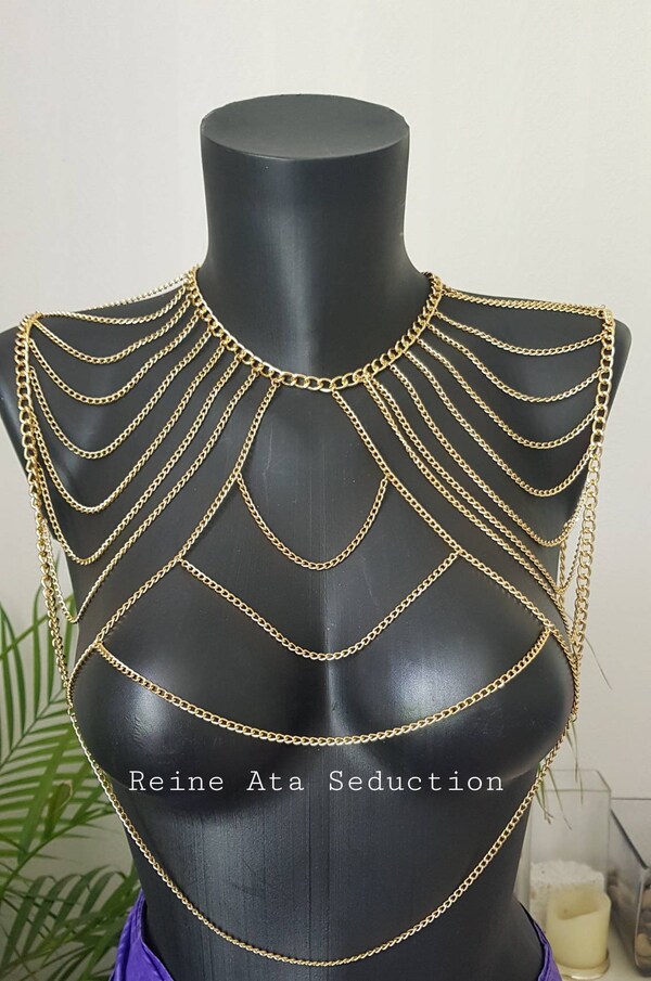 Minimalist Body Chain Bikini Body Jewelry Body Chain - Etsy Canada