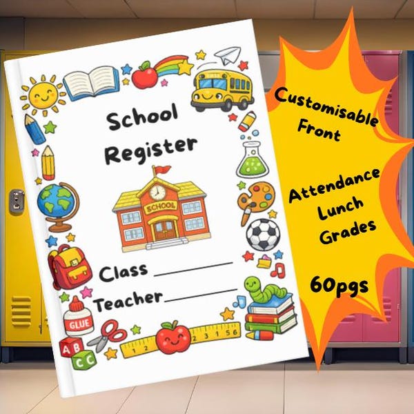 Role Play School Register - Etsy UK