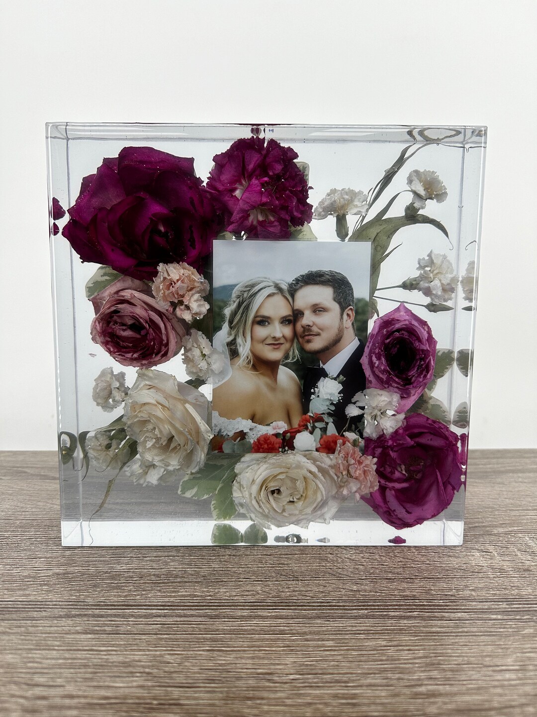 Resin Block Keepsake | Flower Preservation | Deposit Only | Wedding and ...