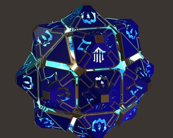 Corrupted Hex Core arcane // 3D Model | Etsy UK