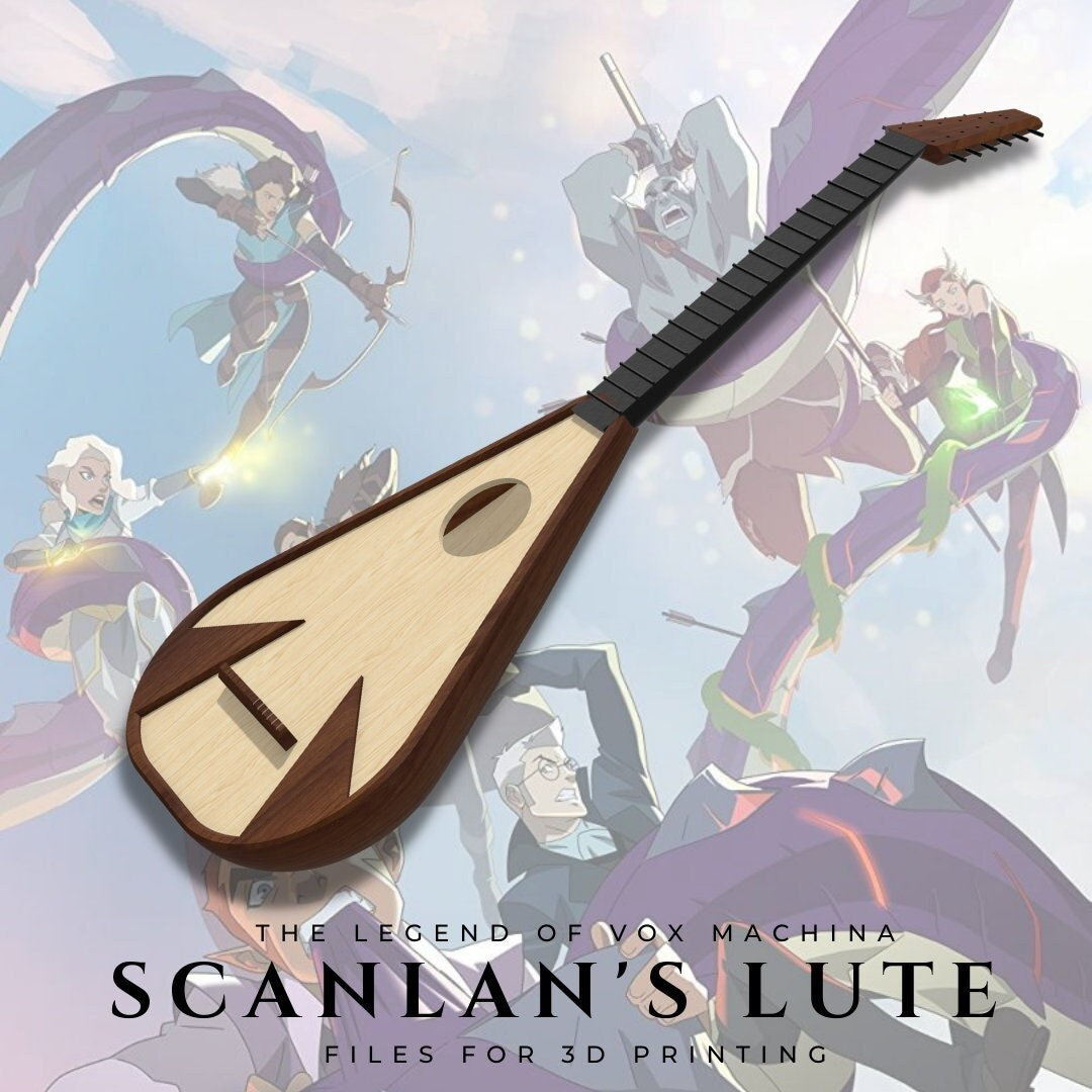 Scanlan's Lute the Legend of Vox Machina - Etsy