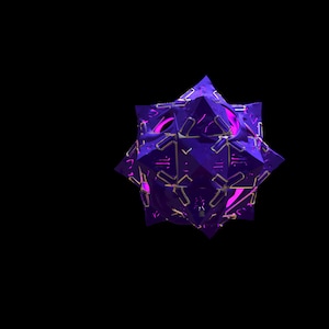 Corrupted Hex Core Arcane // 3D Model - Etsy México