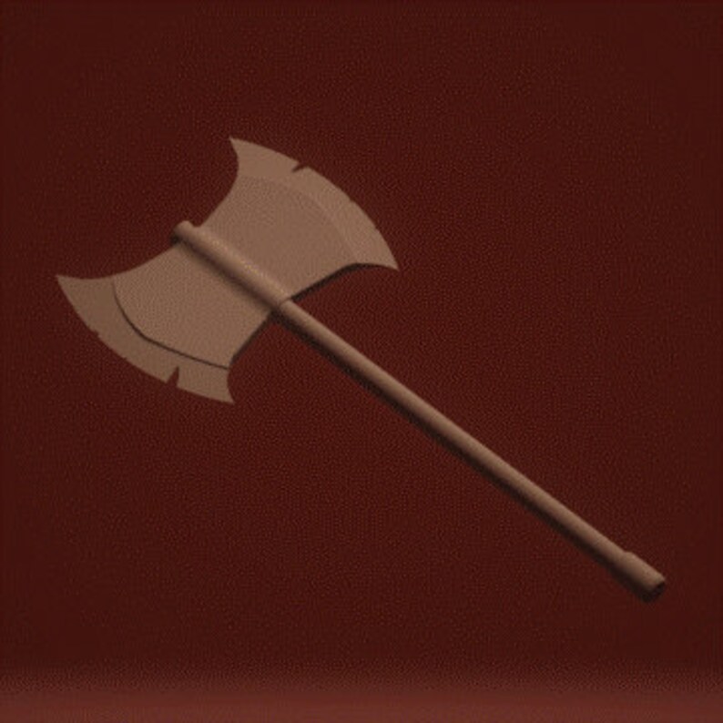 Grog's Axe the Legend of Vox Machina // 3D Model - Etsy Australia