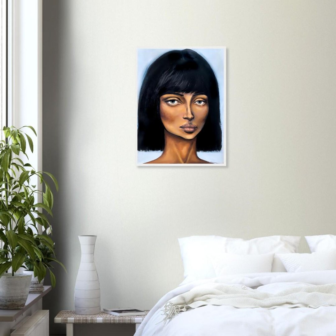 Modern Lilith Painting by Stella Sardi Atelier Premium Poster Made of ...