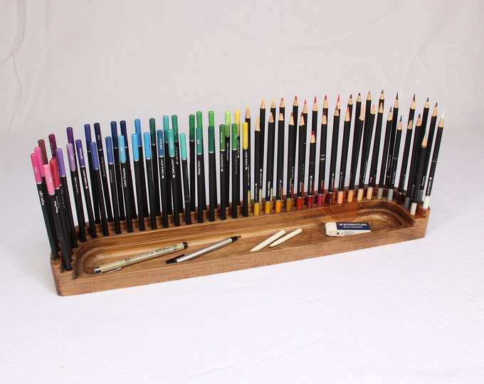 Pro. 72 Colored Pencil Dock Display, Organizer, Holder, for Artists ...