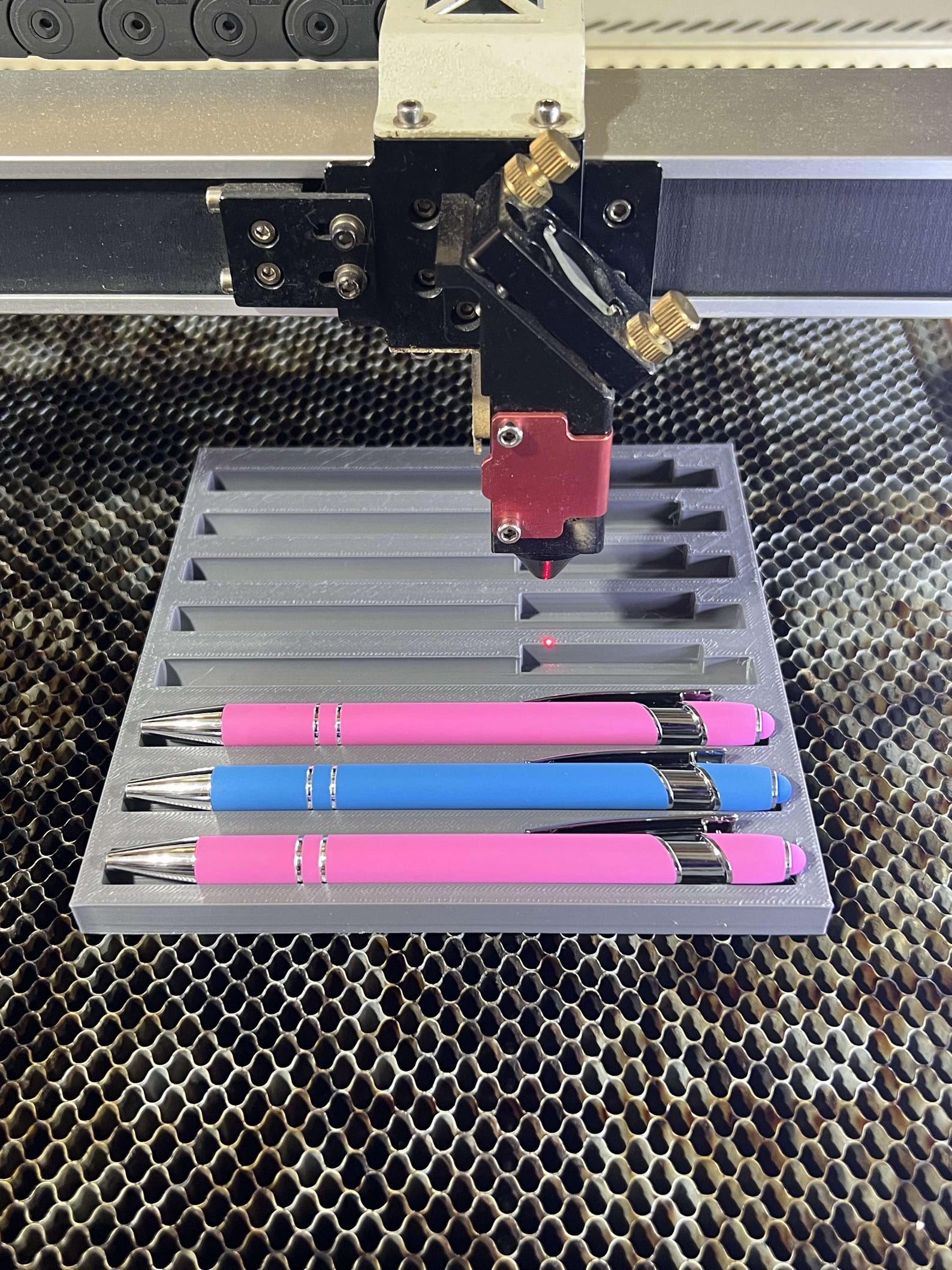 3D Printed Pen Jig for Laser Engravers - Etsy