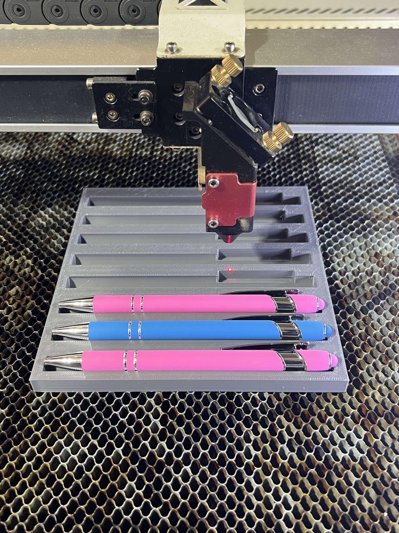 3D Printed Pen Jig for Laser Engravers - Etsy