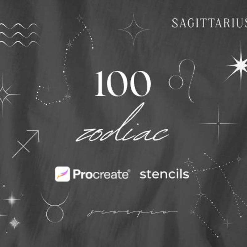 Zodiac Fine Line Tattoo - Etsy