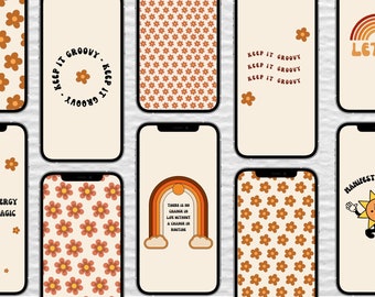 Groovy Phone Wallpaper - Etsy