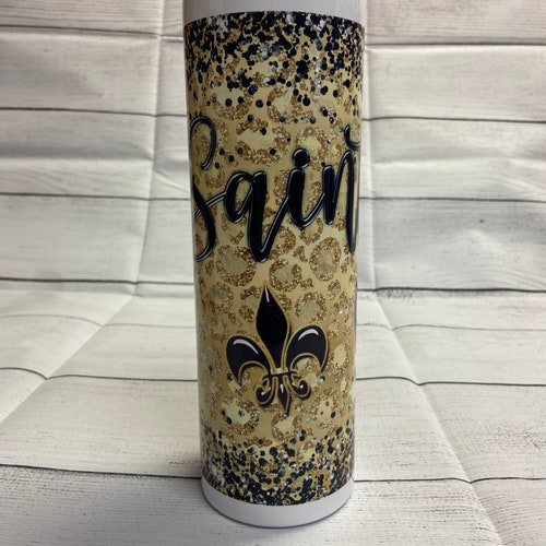 New Orleans Saints Powdercoated Yeti Tumbler Free - Etsy