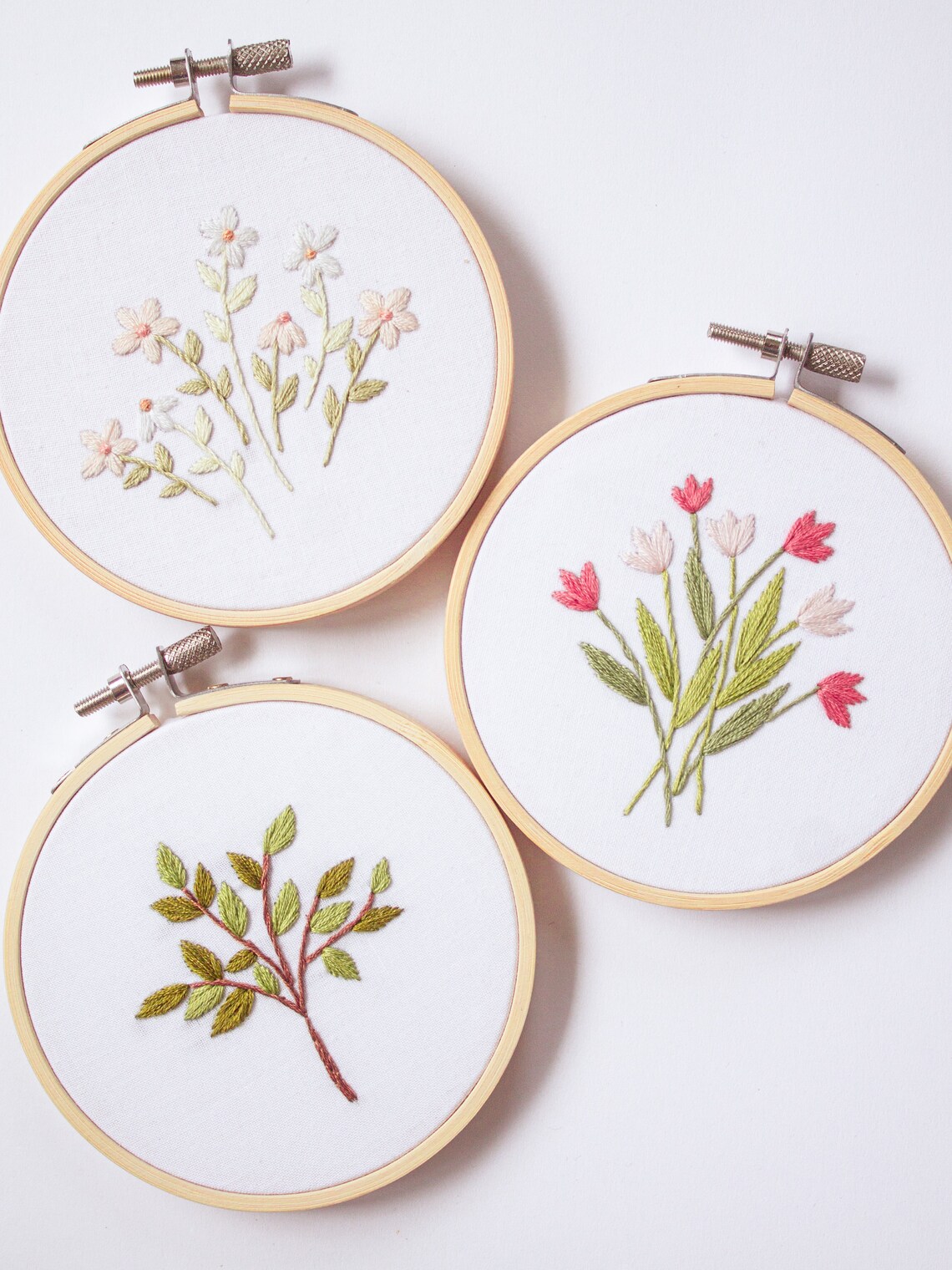 Training Tulips Beginner Embroidery PDF Pattern, Digital Download - Etsy