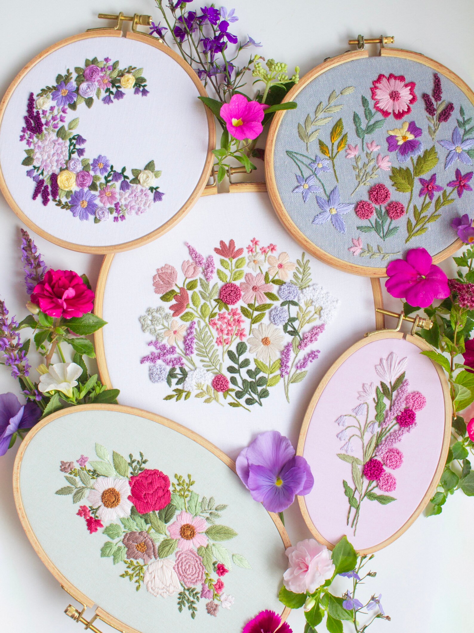 Rainbow Array PDF Pattern, Embroidery Digital Download - Etsy
