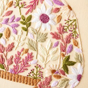 Fall Embroidery Pattern | Sunflower Sweater | Autumn Craft - Etsy