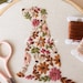 Dog Embroidery PDF Pattern | Petal Pup | Petal Pet Digital Design - Etsy